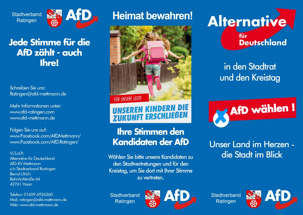 Unser Flyer/Kommunalwahlprogramm – AfD Stadtverband Ratingen